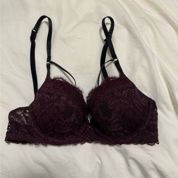 La SENZA | Intimates & Sleepwear | La Senza Red Lace Bra Size 32c ...